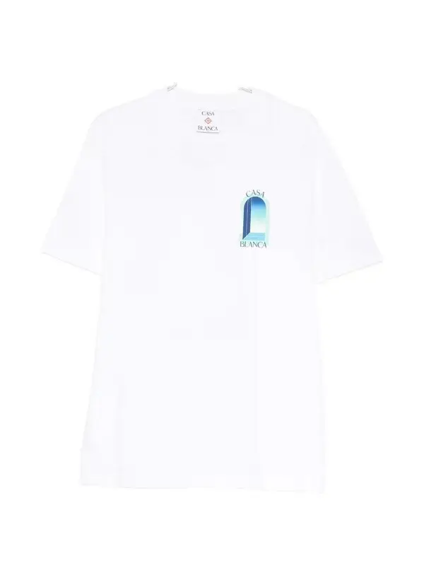Casablanca Graphic-print T-shirt - White