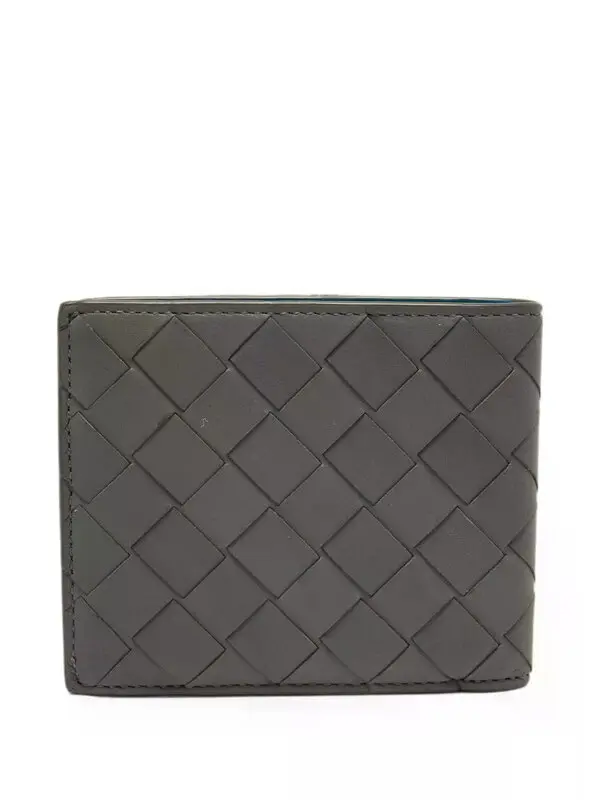Bottega Veneta Intrecciato-weave Bifold Wallet