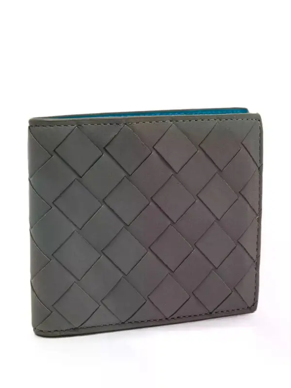 Bottega Veneta Intrecciato-weave Bifold Wallet