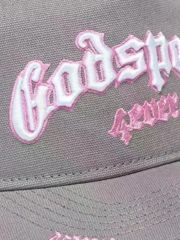 GODSPEED Embroidered Logo Baseball Cap - Grey