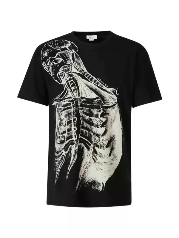 Alexander McQueen Anatomy-print T-shirt