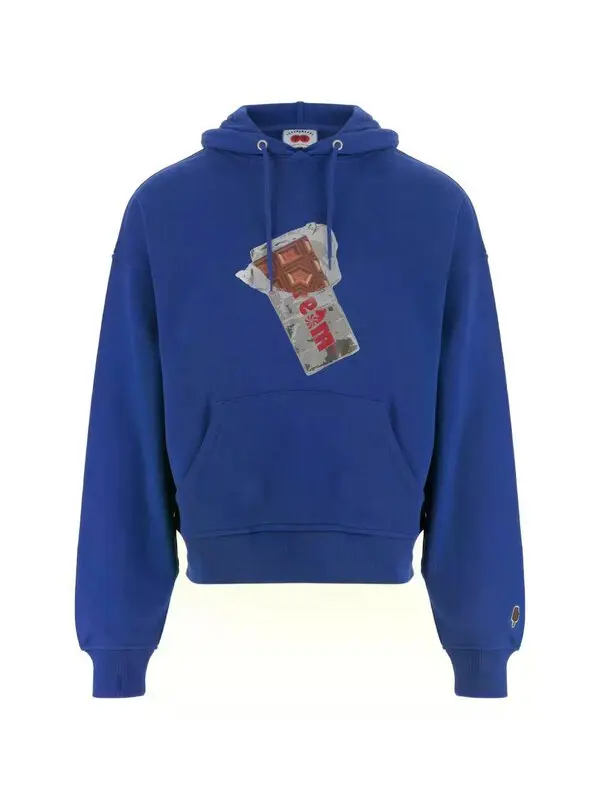 ICECREAM Chocolate Bar Popover Hoodie - Blue