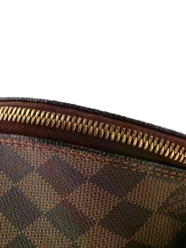LOUIS VUITTON Damier Alma Pm Satchel - Brown