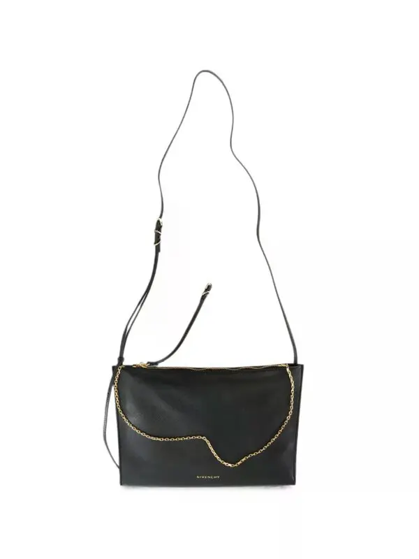 Givenchy Voyou Chain Detail Cross Body Bag - Black