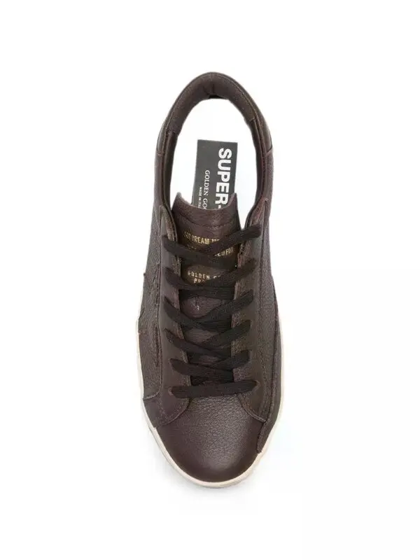GOLDEN GOOSE Super-star Distressed Sneakers