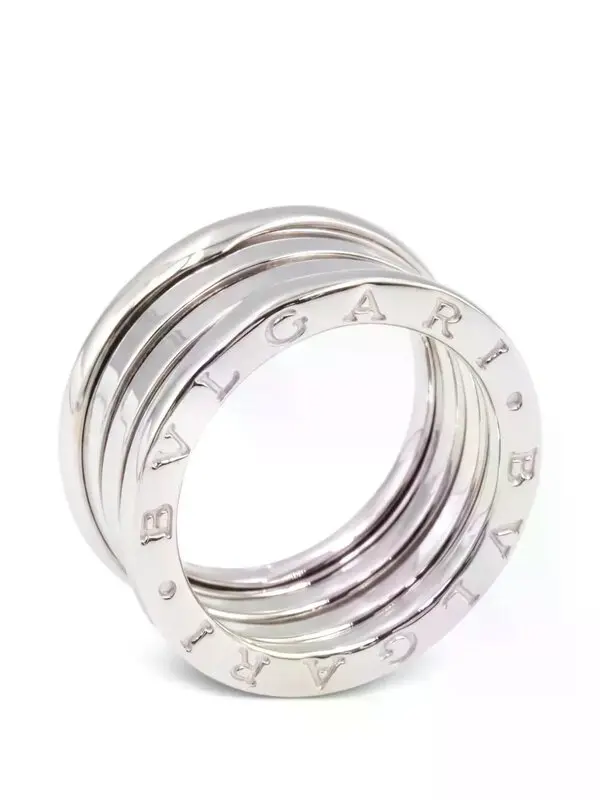 BVLGARI B.zero1 4-band Ring In 18k White Gold - Silver