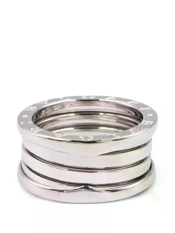 BVLGARI B.zero1 4-band Ring In 18k White Gold - Silver