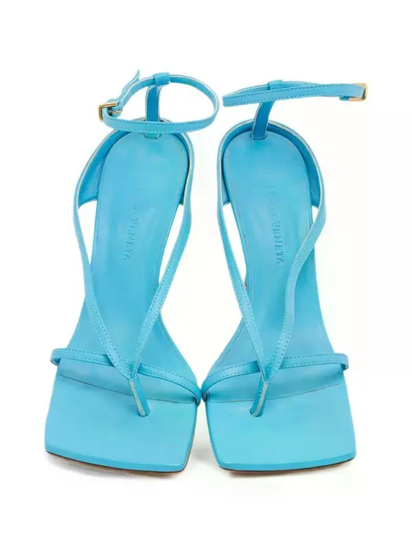 Bottega Veneta Stretch Leather Heeled Sandals
