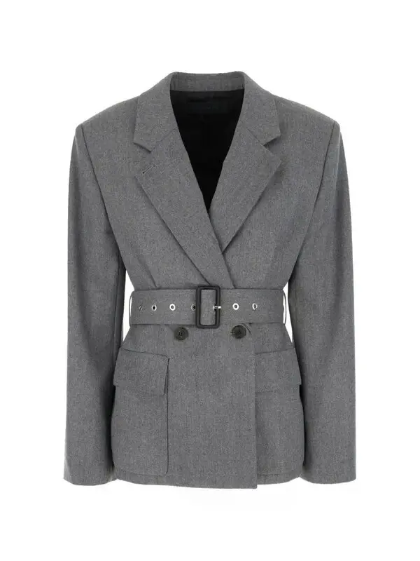 LANVIN Belted Double-breasted Jacket