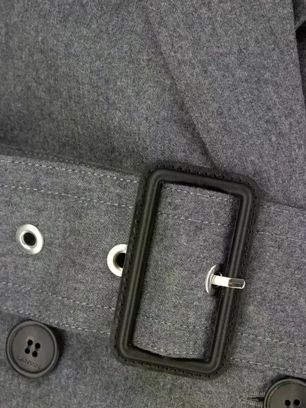 LANVIN Belted Double-breasted Jacket