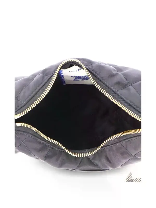 Burberry Horseshoe Quilted Nylon Crossbody Bag