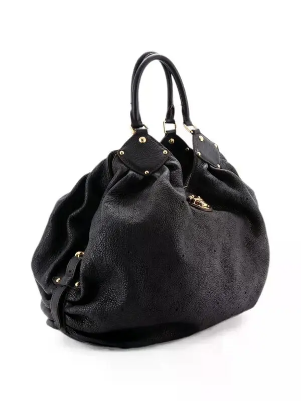 LOUIS VUITTON Xl Mahina Leather Hobo Bag