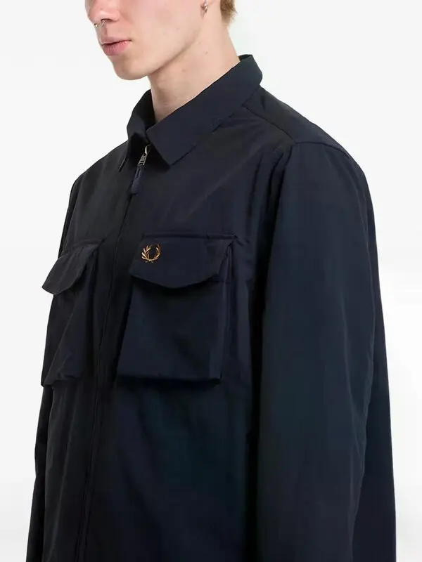 Fred Perry Logo-detail Overshirt