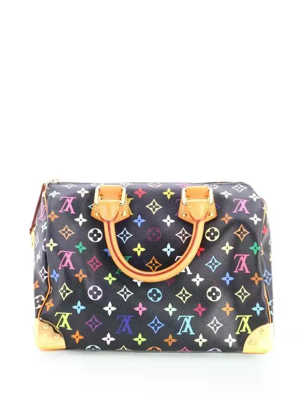 LOUIS VUITTON Speedy Handbag Monogram Multicolor 30 Satchel