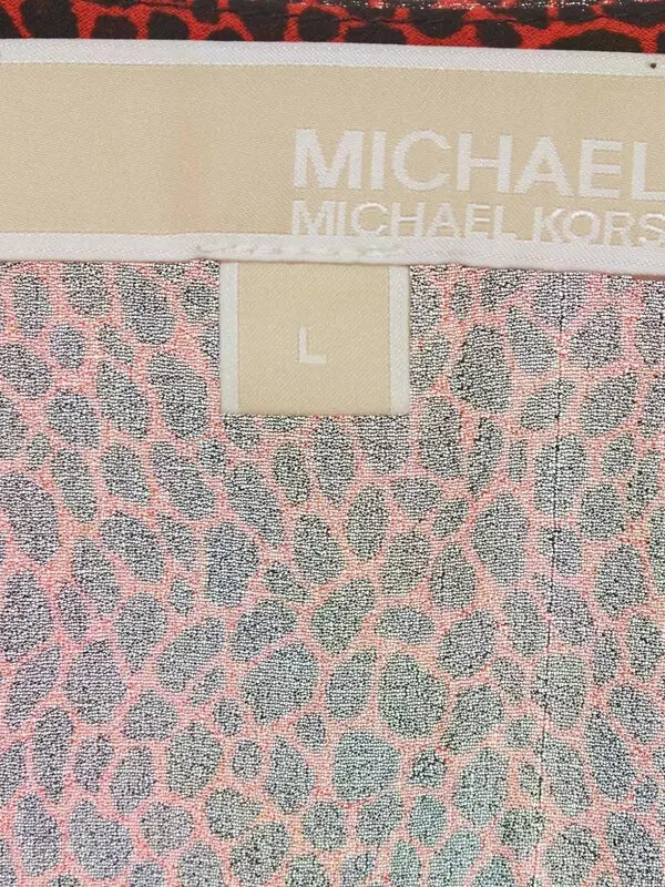 Burberry Animal-print Blouse - Red