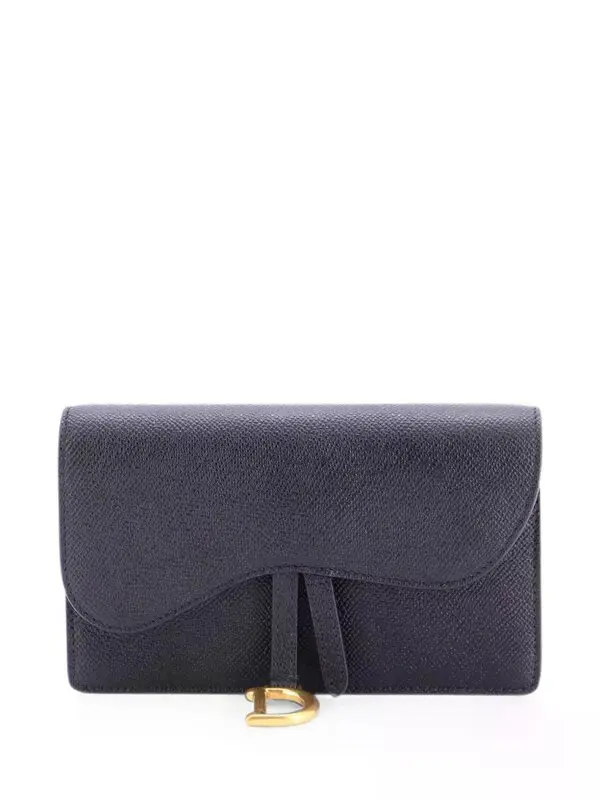 Dior Saddle Rectangular Leather Belt Bag