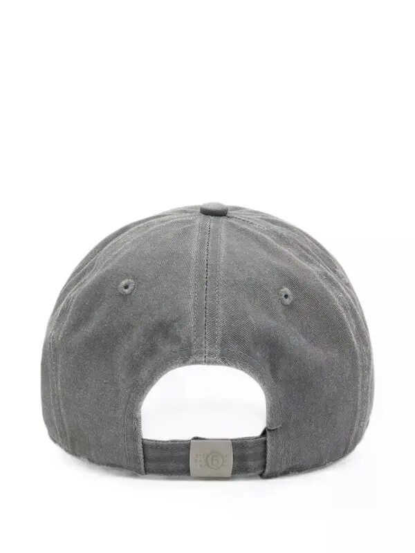 MAISON MARGIELA Washed Cotton Label Cap