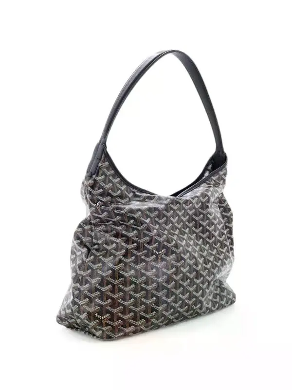 Goyard Boheme Coated Canvas Hobo Bag