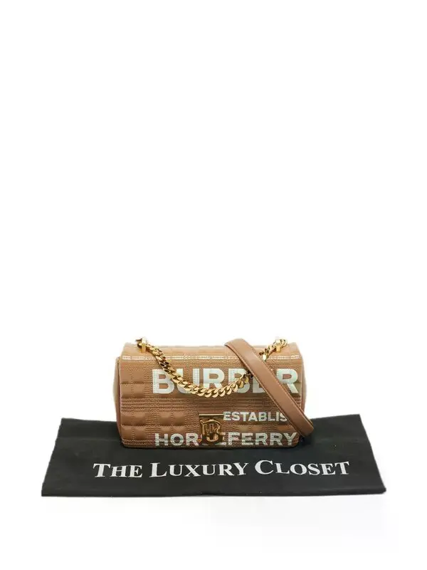 Burberry Small Lola Horseferry Quilted Shoulder Bag