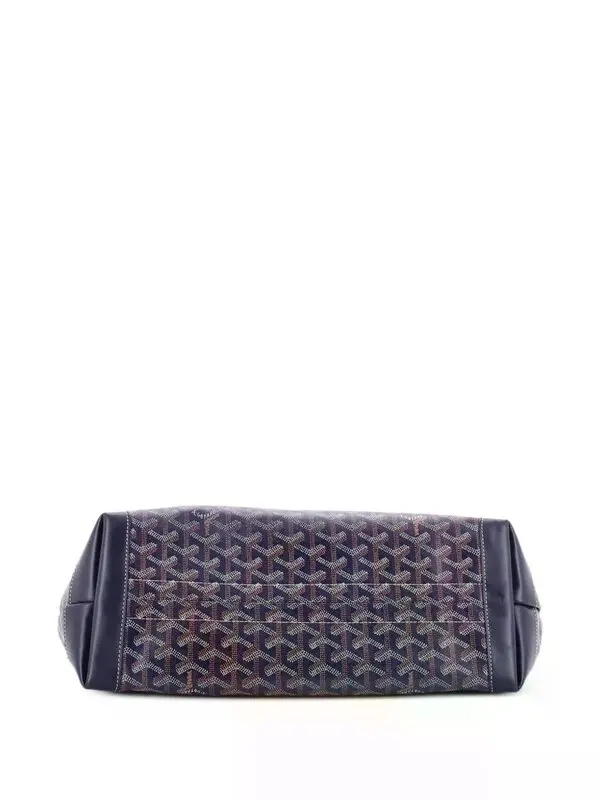 Goyard Bellechasse Bag Coated Canvas Pm Tote Bag - Blue