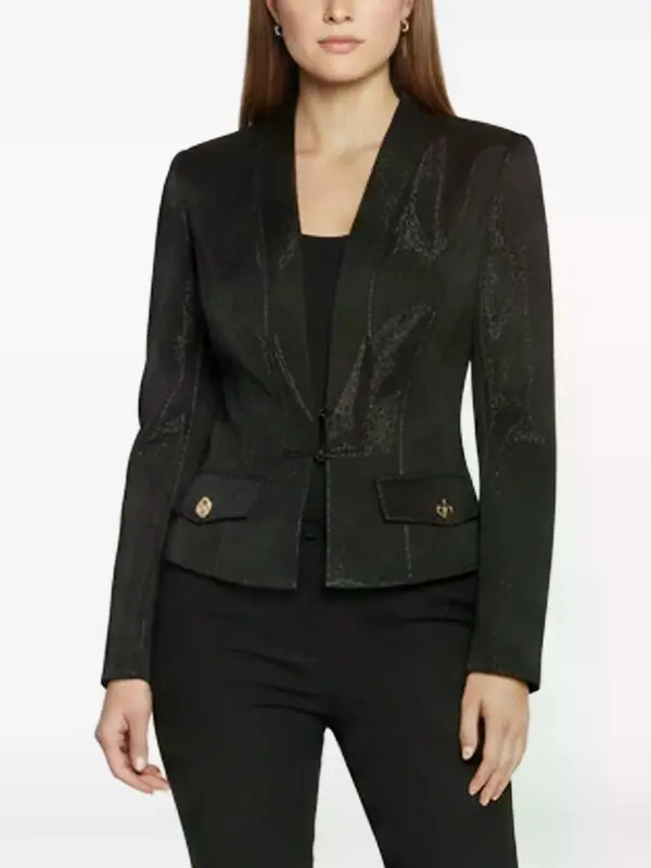 Elisabetta Franchi Slim-fit Blazer - Black