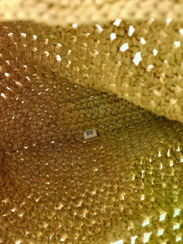 Prada Raffia Bucket Bag