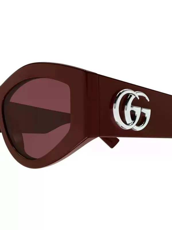 Gucci Geometric-frame Sunglasses