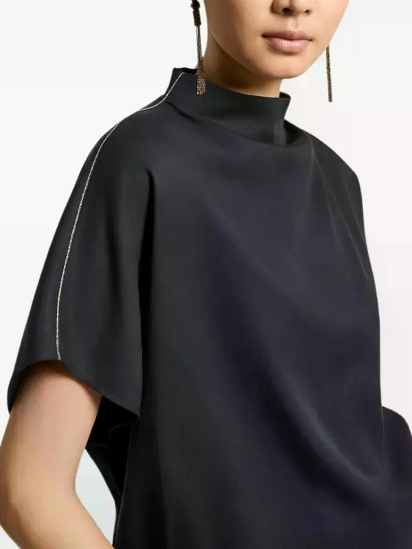 Peserico High-neck Blouse