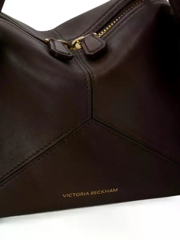 Victoria Beckham Mini Plié Leather Tote Bag