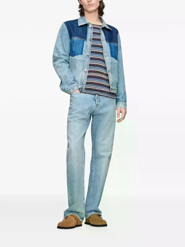MAISON MARGIELA Striped Wool Crewneck Sweater