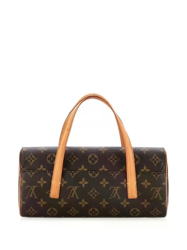 LOUIS VUITTON Sonatine Handbag Monogram Canvas Satchel