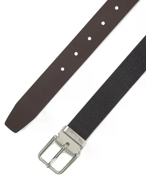 BOSS Grained-leather Belt