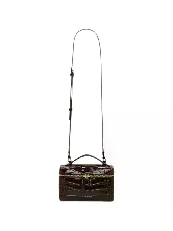 Victoria Beckham Vanity Croc-effect Mini Bag