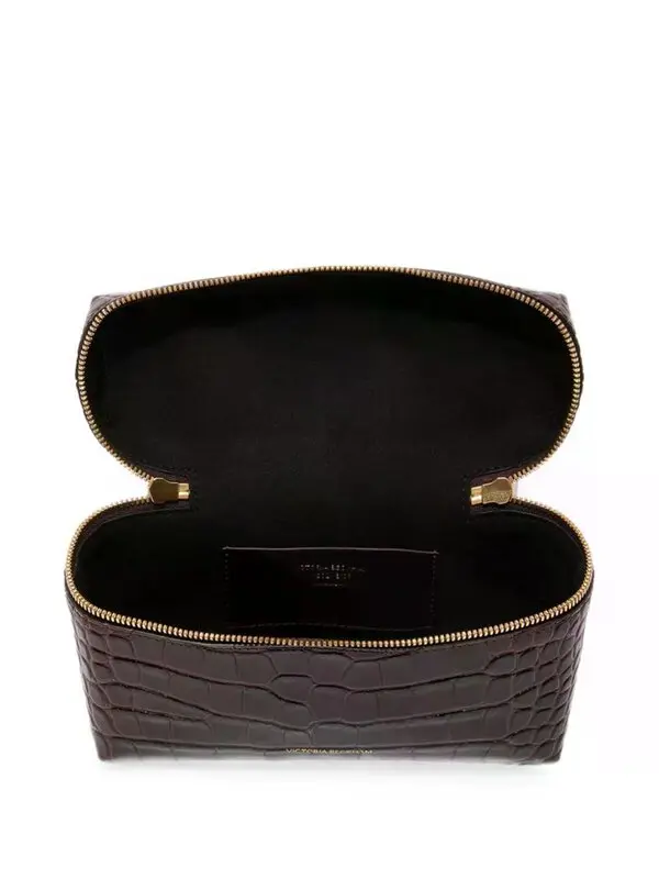 Victoria Beckham Vanity Croc-effect Mini Bag