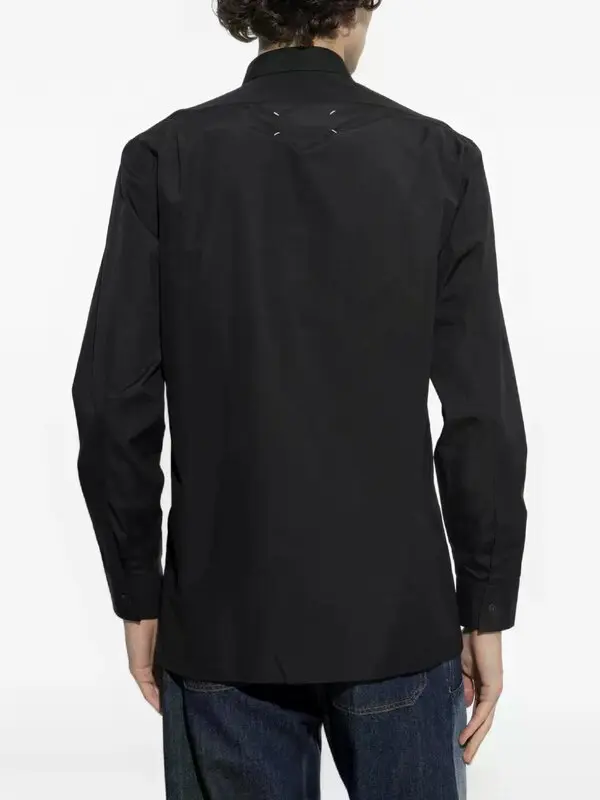 MAISON MARGIELA Wing-tip Collar Long-sleeve Shirt