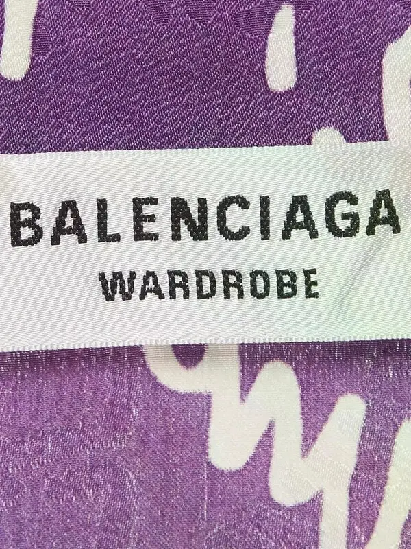 Balenciaga Logo-print Oversized Shirt