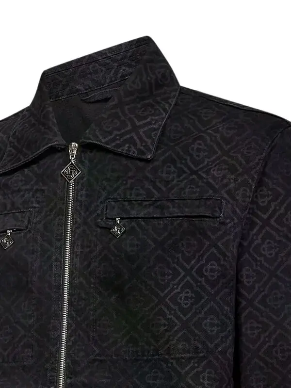 Casablanca Monogram Denim Jacket