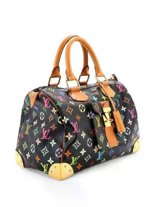 LOUIS VUITTON Speedy Handbag Monogram Multicolor 30 Satchel