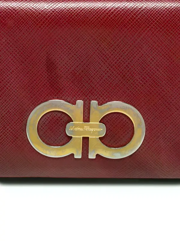 FERRAGAMO Double-gancio-plaque Continental Wallet