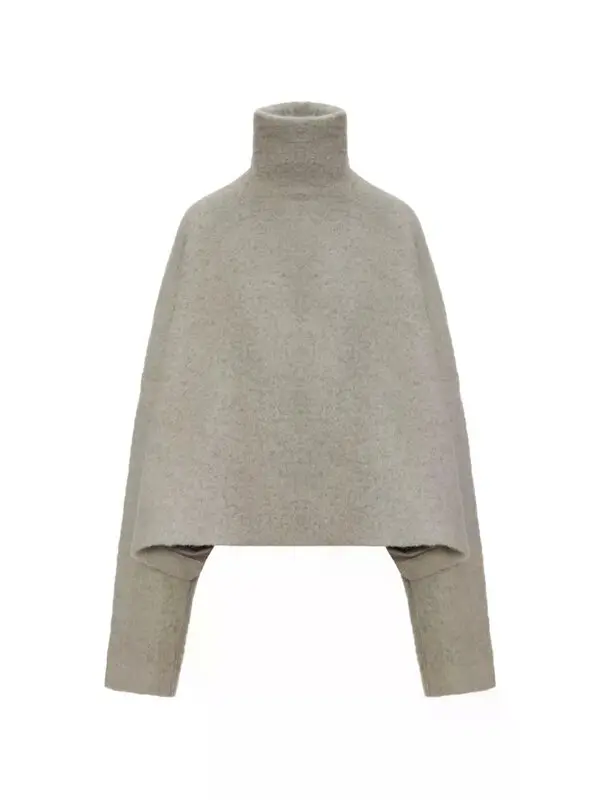 Rick Owens Jumbo High-neck Sweater