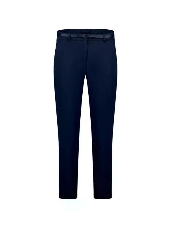 BETTY BARCLAY Belted Turned-up Trousers