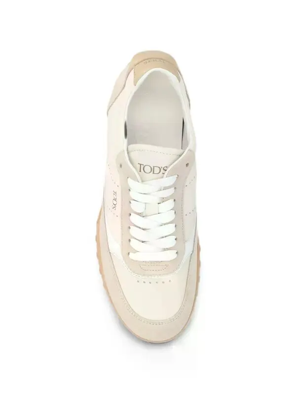 TOD'S Perforated Panelled Sneakers