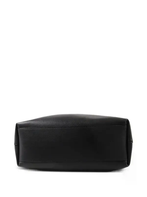 Saint Laurent Logo-detail Leather Tote Bag