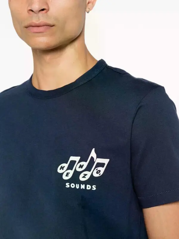 Kenzo Sounds Logo-print T-shirt