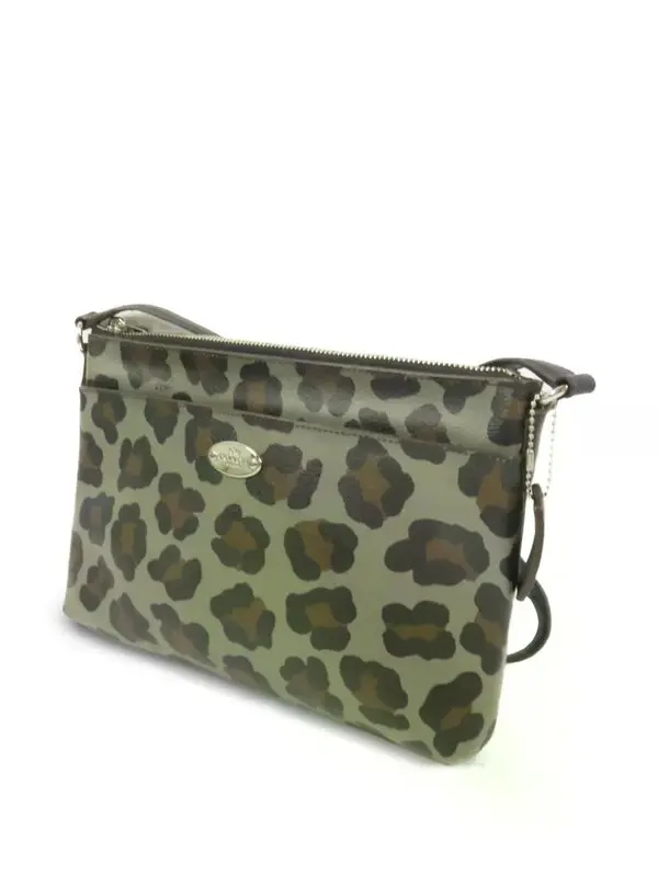 COACH VINTAGE Leopard-print Shoulder Bag