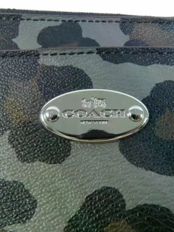 COACH VINTAGE Leopard-print Shoulder Bag