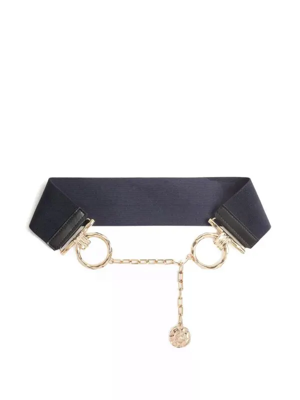 La DoubleJ Medallion-embellished Chain Belt
