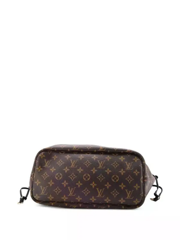 LOUIS VUITTON Monogram Canvas And Leather Tote Bag - Brown