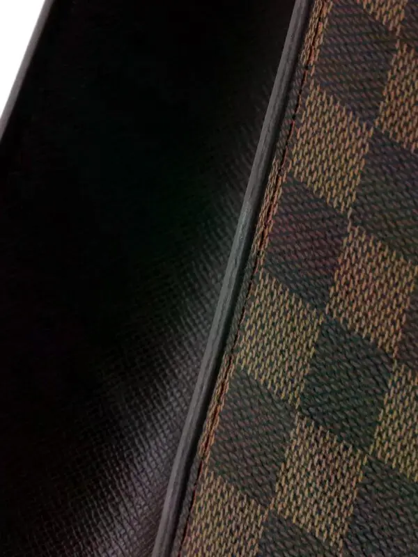 LOUIS VUITTON Damier Pm Sac Plat Tote Bag - Brown