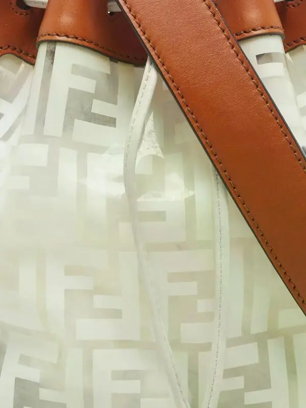 Fendi 2019 Mon Tresor Zucca Bucket Bag